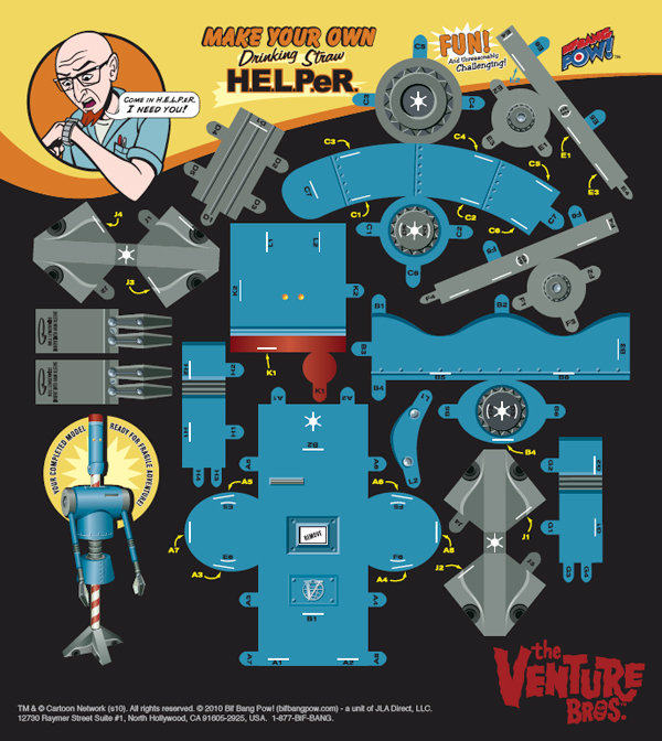 Build Your Own Drinking Straw H.E.L.P.eR. - Venture Bros. Blog