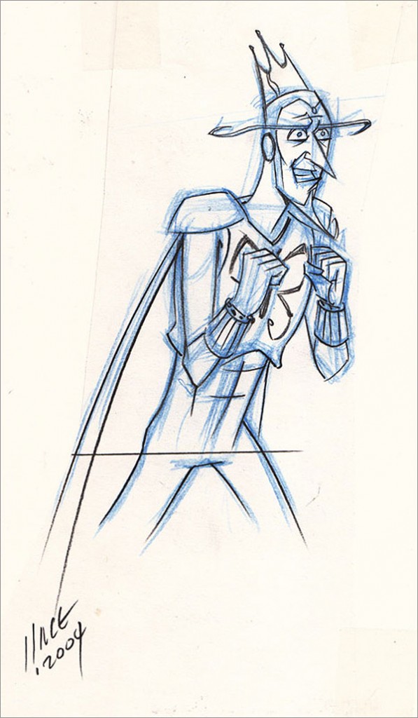 "Excited Monarch" by Douglas Lovelace - Venture Bros. Blog